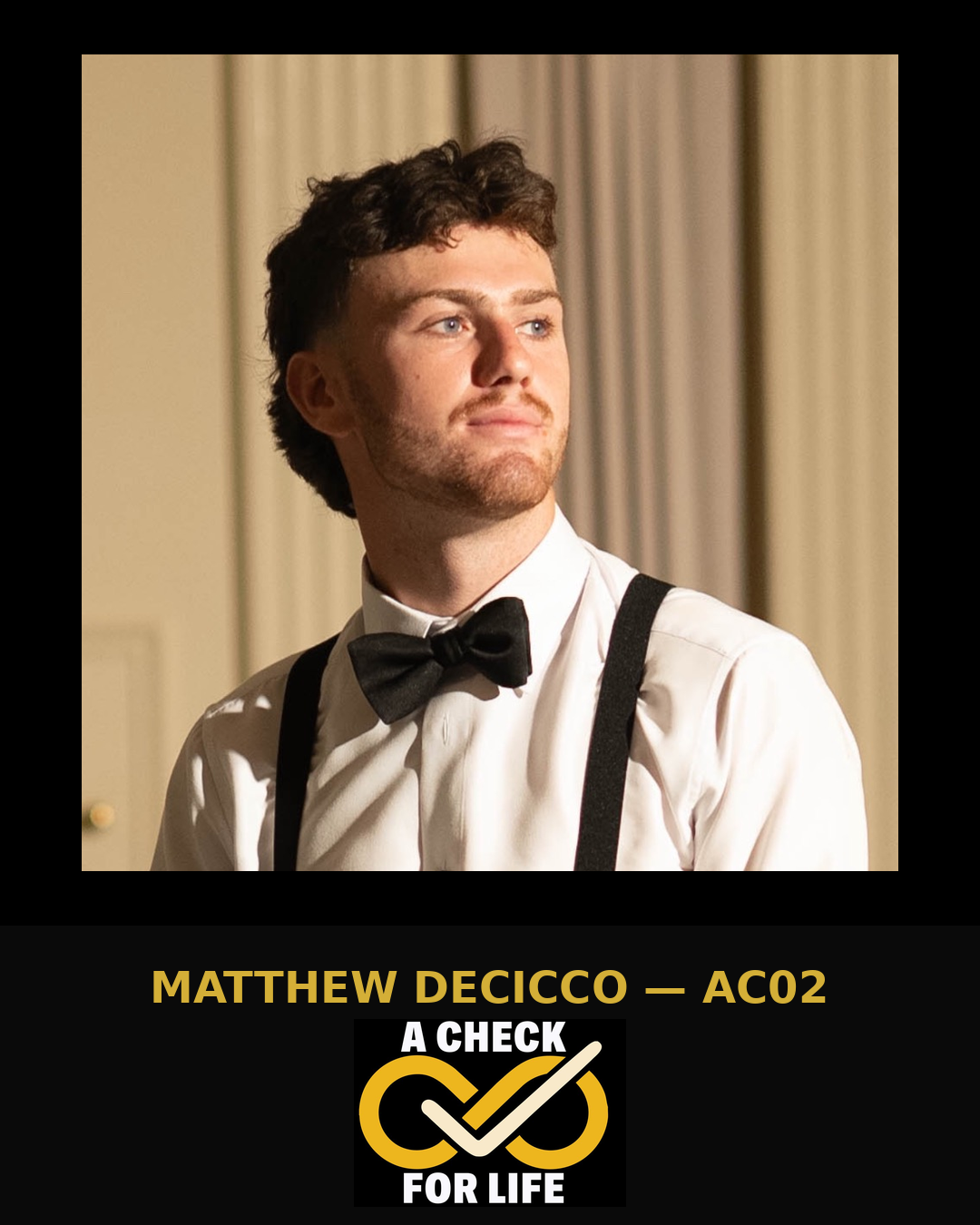 A CHECK FOR LIFE™